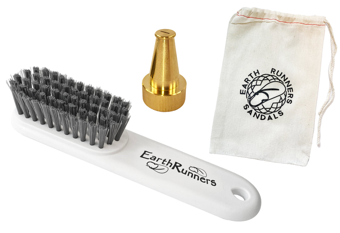 Sandal Cleaning Tools | Earth Runners Sandals - Reconnecting Feet with ...