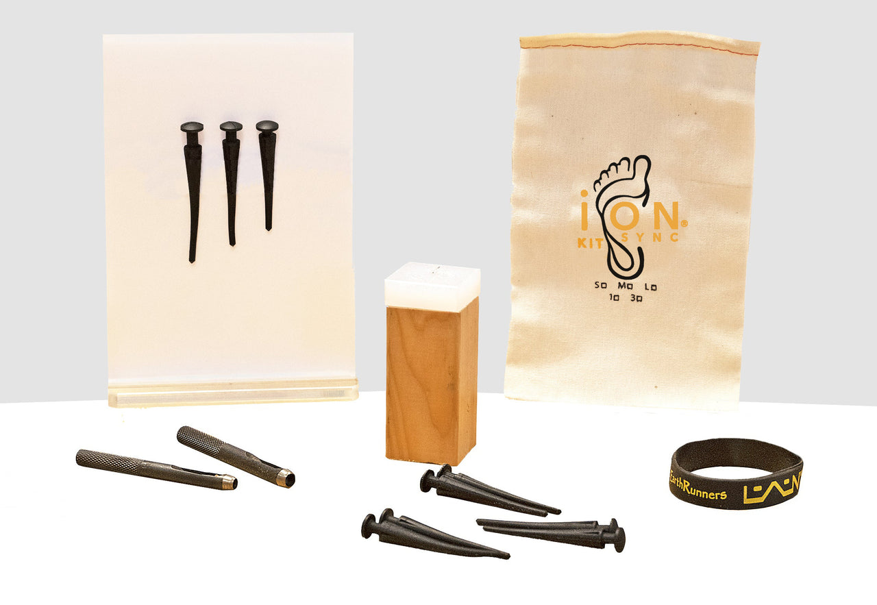 iON SYNC® DIY Earthing Shoe Kit – Transform Any Shoe into Grounding ...